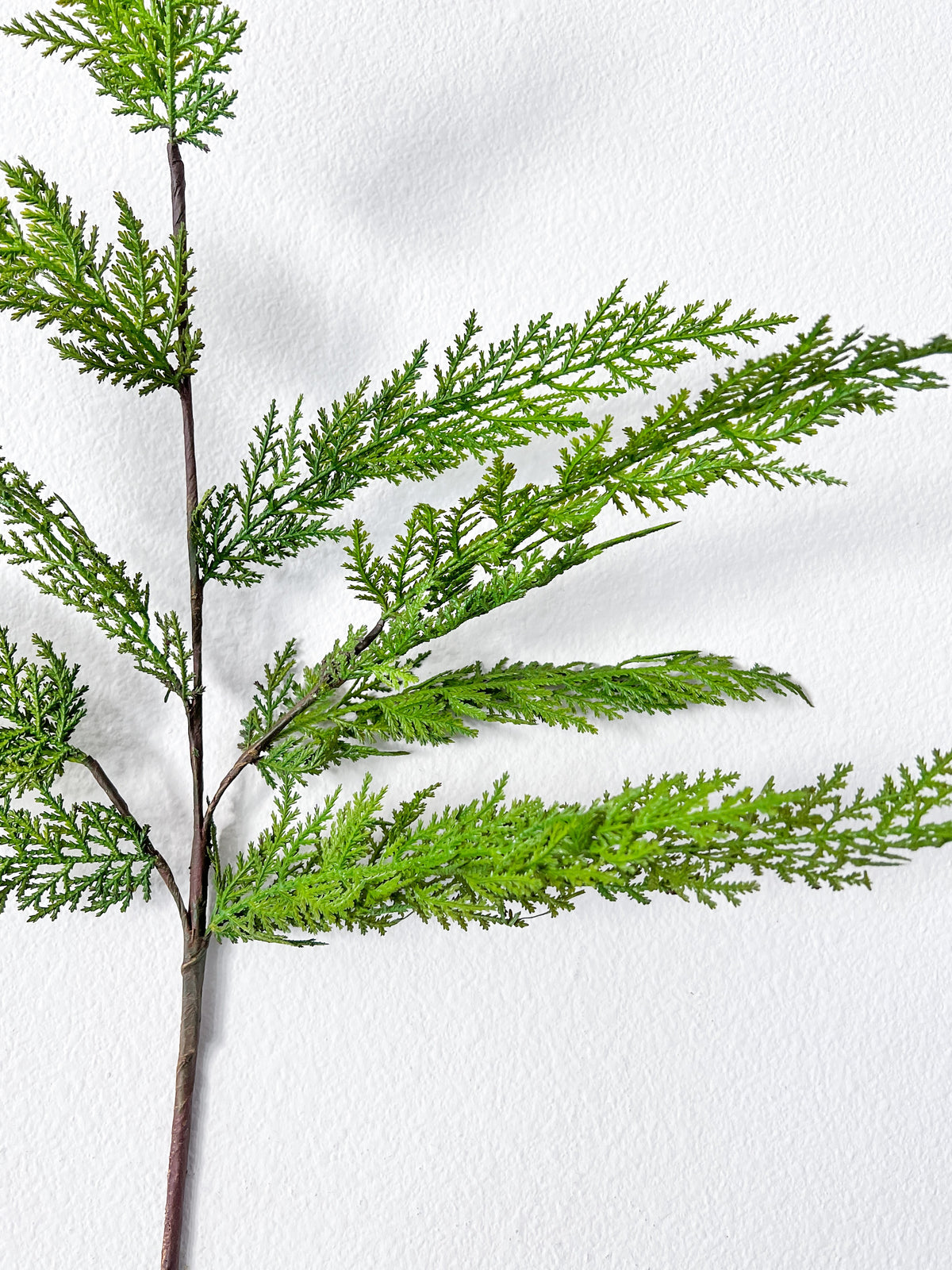 Faux Real Touch Cedar Spray Stem (Pack of 3) | HTS HOME DECOR